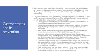 Investigation of Acute Gastroenteritis Epidemic (AGE) and its steps | PPTX
