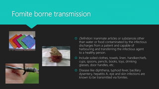 Indirect Transmission of diseases | PPTX | Infectious Diseases ...