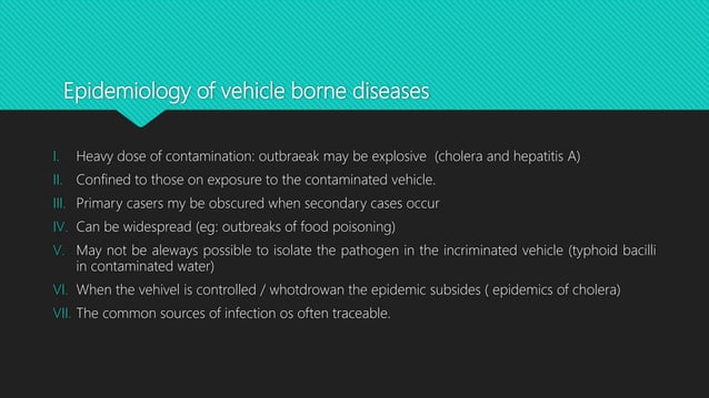 Indirect Transmission of diseases | PPTX | Infectious Diseases ...