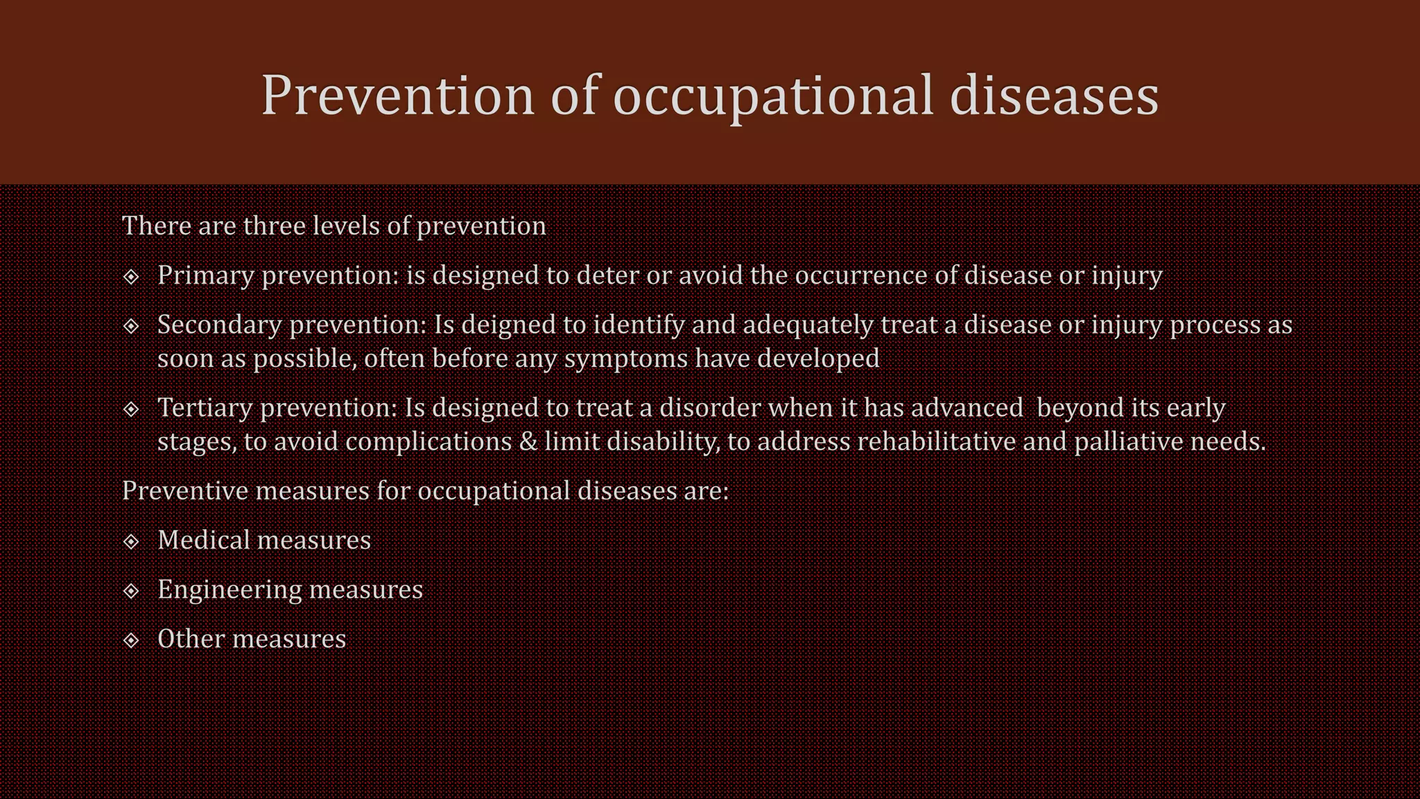 Occupational Diseases (Part 1) - Pneumoconioses | PPT