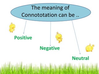 Connotation & Denotation | PPTX