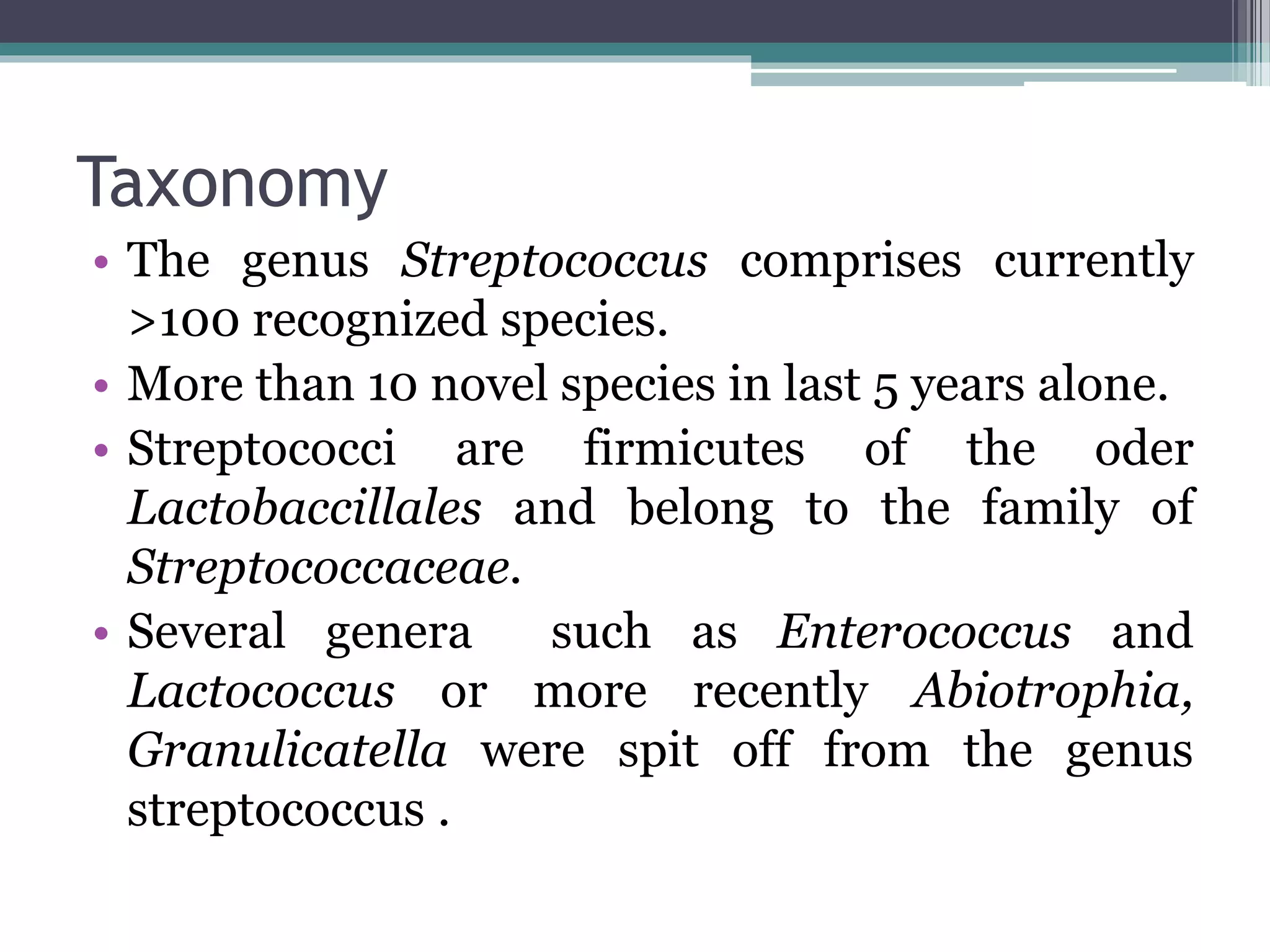 Group b & d streptococci | PPTX