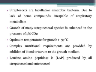 Group b & d streptococci | PPTX
