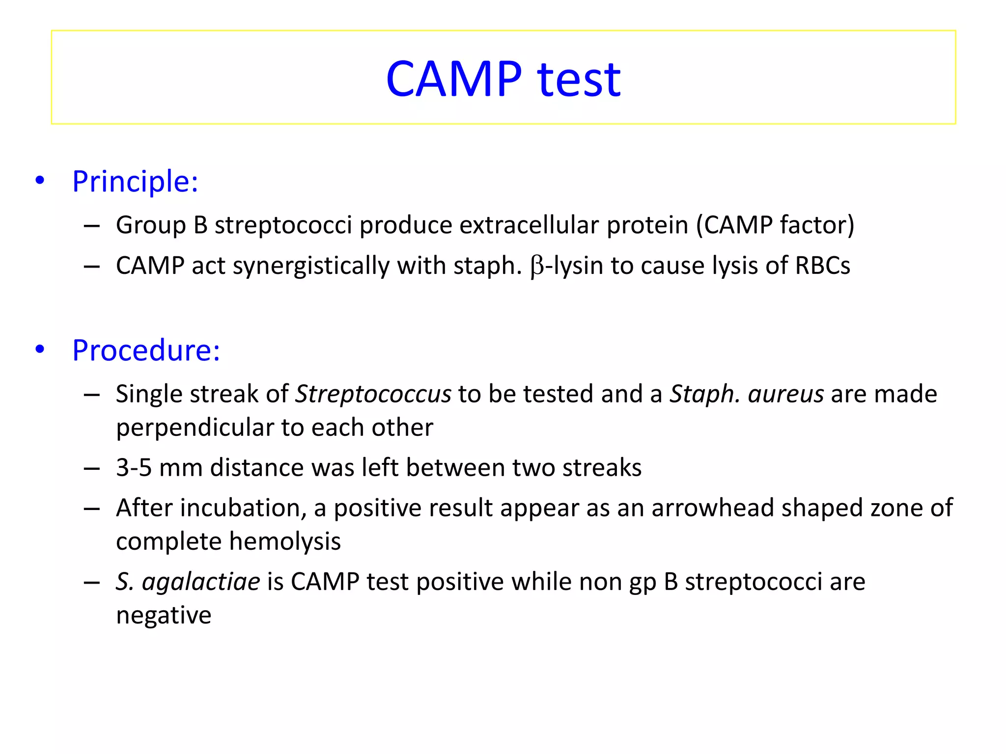 Group b& d streptococci | PPTX