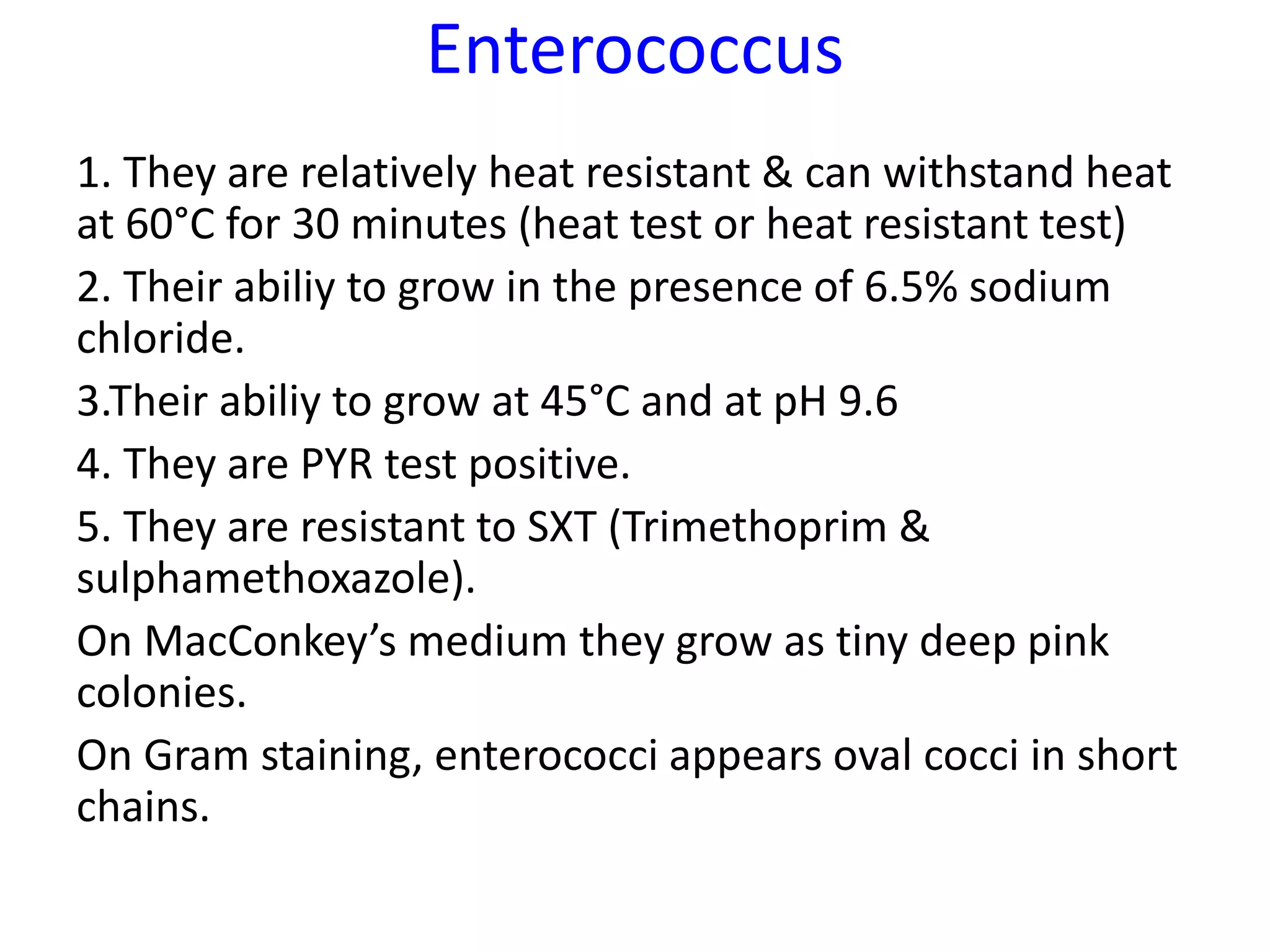 Group b& d streptococci | PPTX