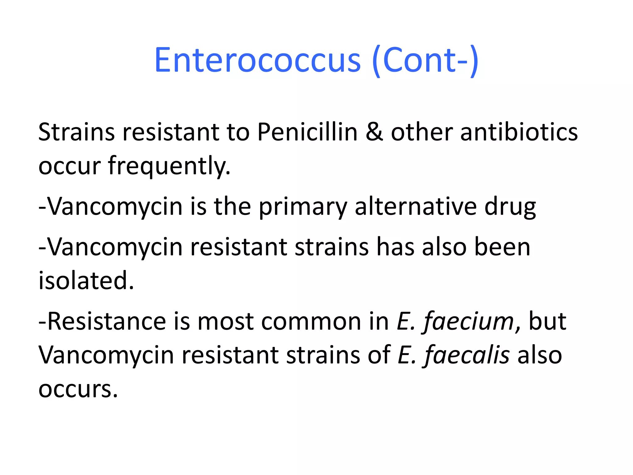 Group b& d streptococci | PPTX