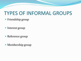 GROUP BEHAVIOR IN OB | PPTX