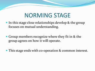 GROUP BEHAVIOR IN OB | PPTX