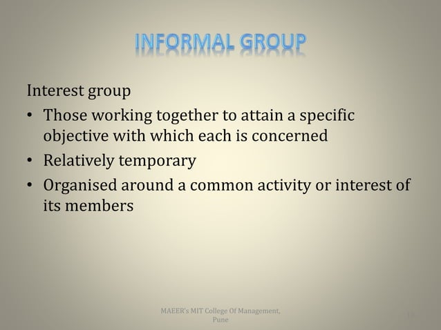 Group behaviour ppt | PPTX | Education