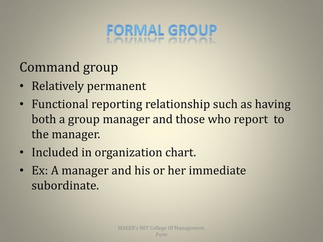 Group behaviour ppt | PPTX | Education