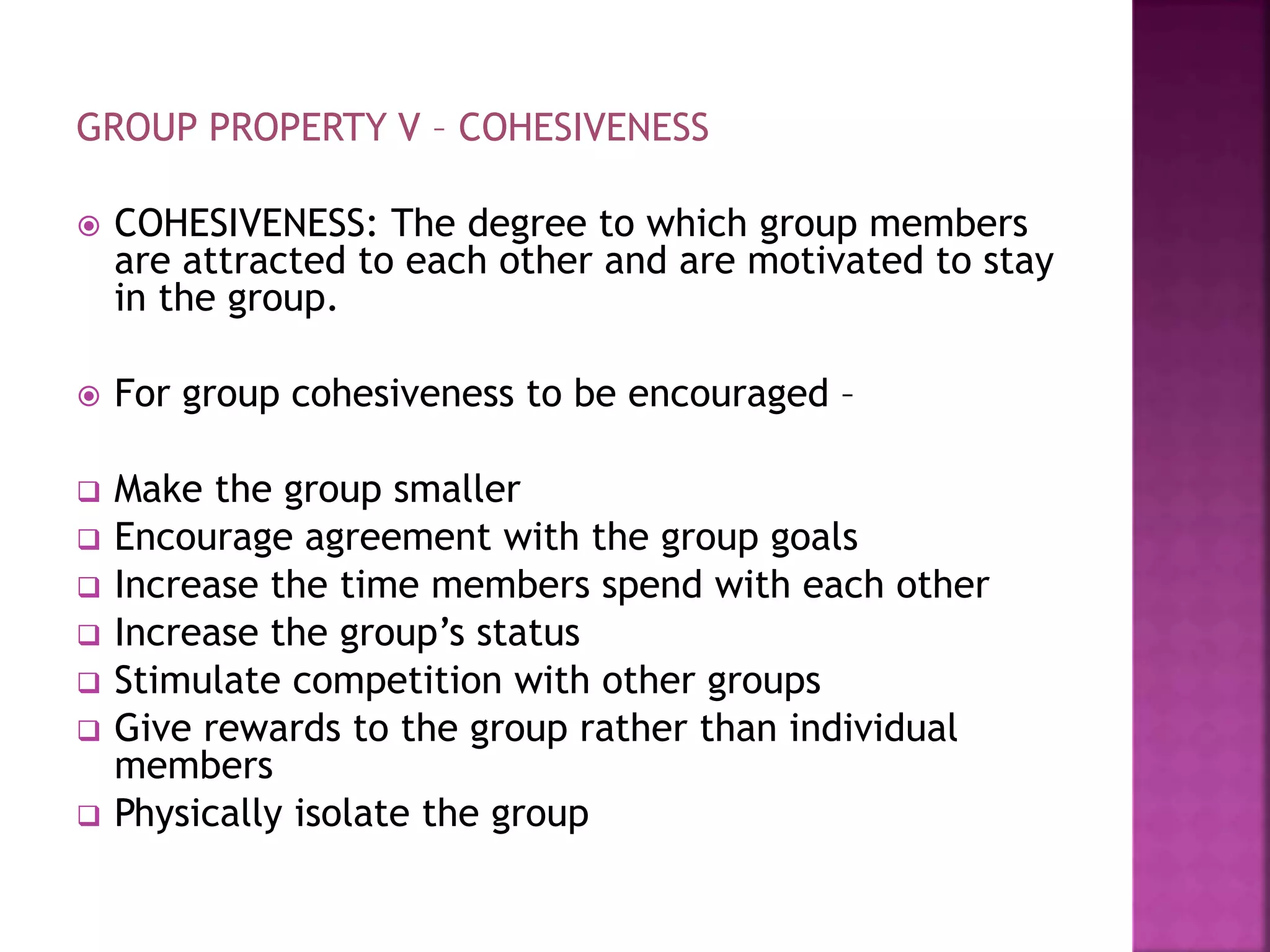 Group behaviour. | PPTX | Business | Business and Finance