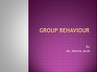 Group behaviour. | PPTX