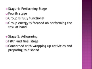 Group behaviour. | PPTX | Business | Business and Finance