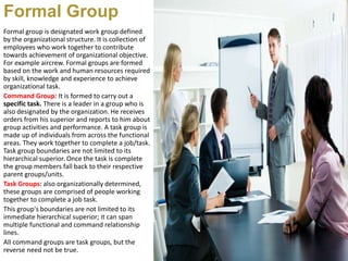 Foundations of Group behaviour | PPT
