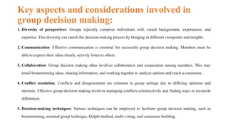Introduction and overview of Group Behaviour | PPTX
