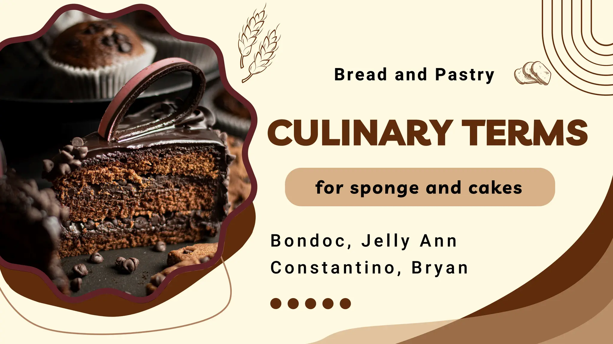 bread and pastry culinary terms presentation | PDF