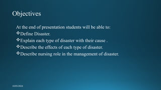 Disaster management cycle and its phases | PPTX