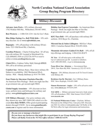 Group buying directory | PDF | North America Travel | Travel Locations