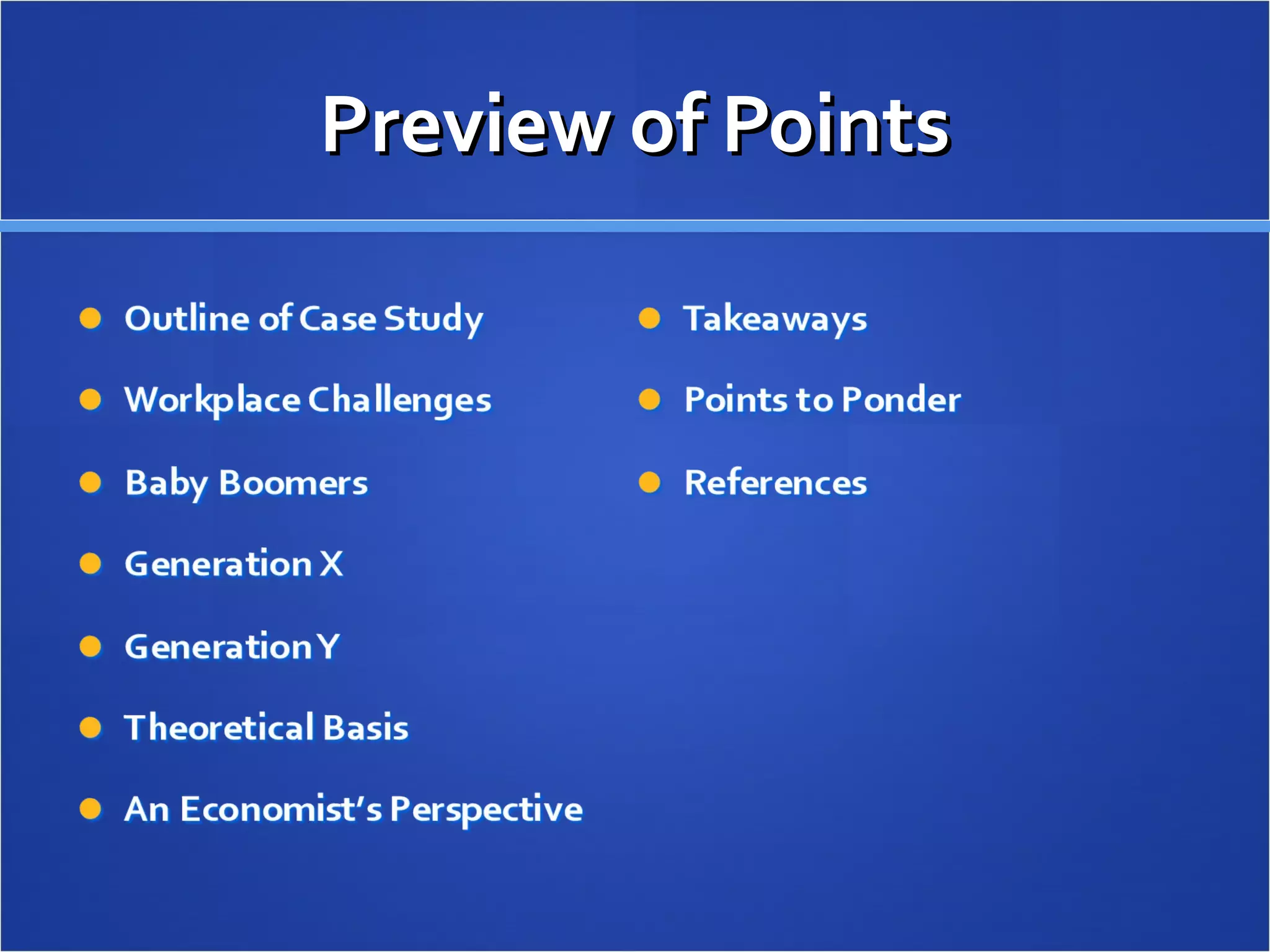 Generational Differences in the Workplace | PPTX