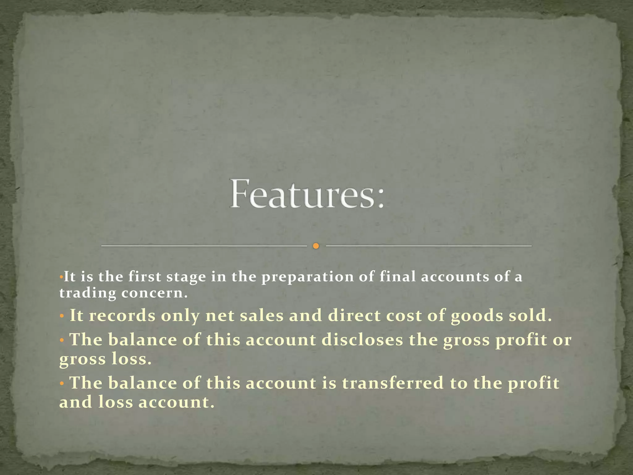 Presentation on Final Accounts | PPTX