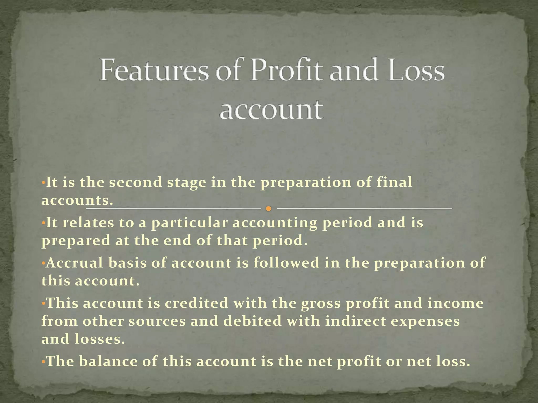 Presentation on Final Accounts | PPTX