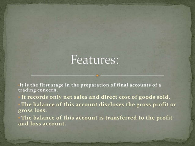 Presentation on Final Accounts | PPTX