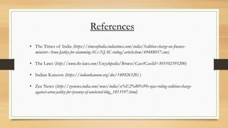 Arun Jaitely vs State of U.P. | PPTX