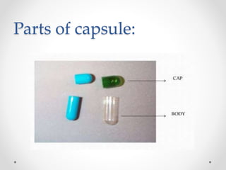 A presentation on Hard Gelatin Capsule | PPTX