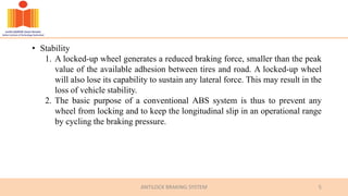 ABS WORKING PRINCIPLE FOR AUTOMOTIVE SYSTEM | PDF