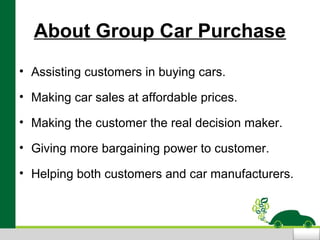 Group car purchase | PPT