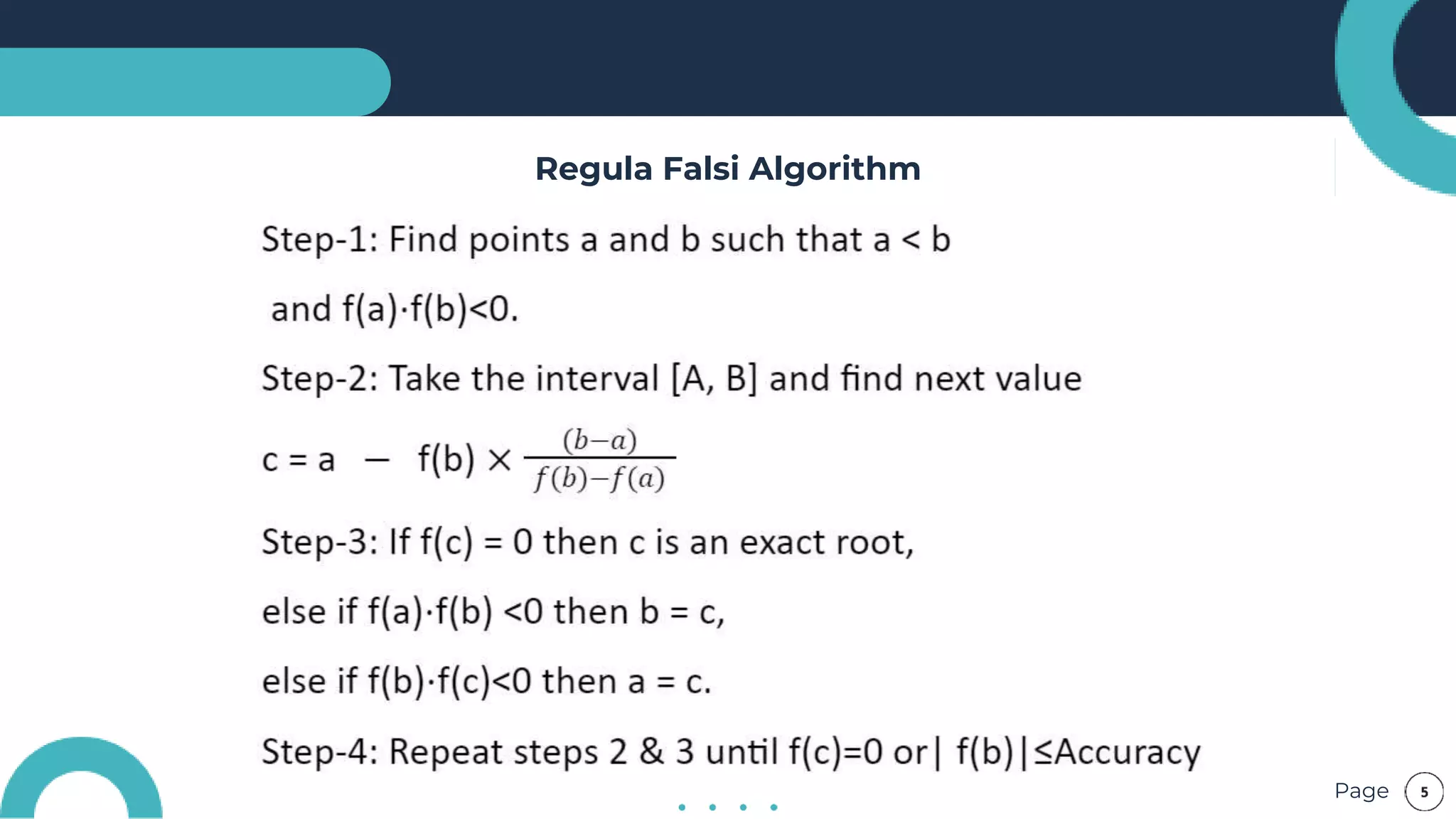 False Position Method Presentation By D63.pptx