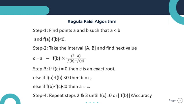 False Position Method Presentation By D63.pptx