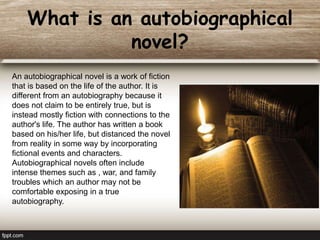 Autobiography of the mill on the floss | PPT