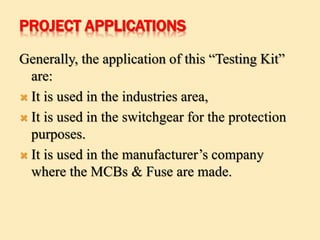 Group c MCB kit.pptxvvghjiiirfgghhhdddft | PPT