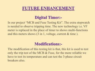 Group c MCB kit.pptxvvghjiiirfgghhhdddft | PPT