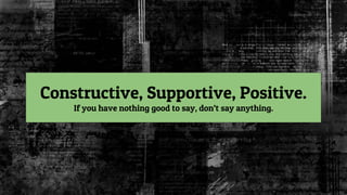 Group Coaching - Constructive Conversations | PPTX