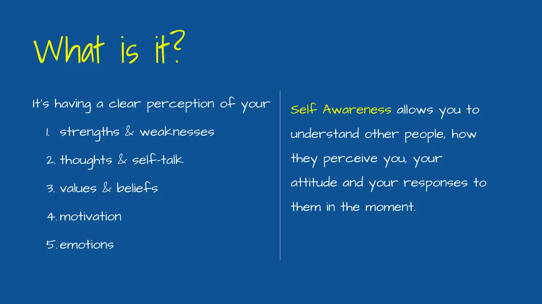 Becoming Self-Aware in the Workplace | PPTX