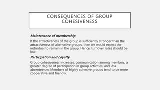 GROUP COHESIVENESS | PPTX