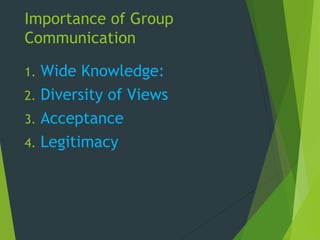 Group communication | PPT | Technology & Computing