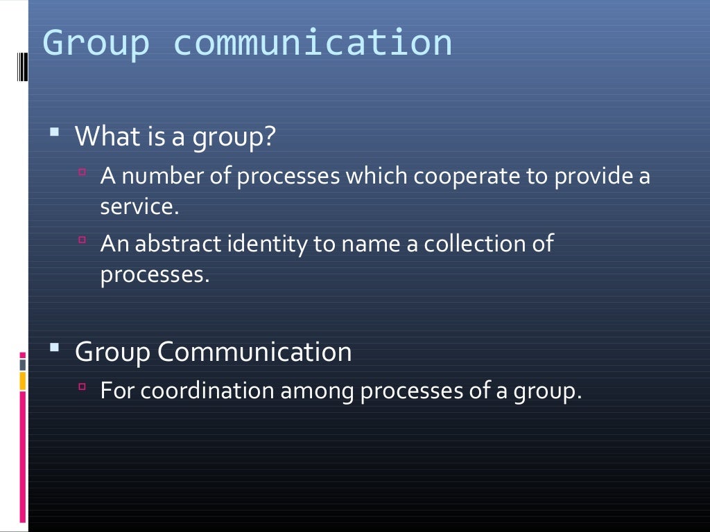 Group communication