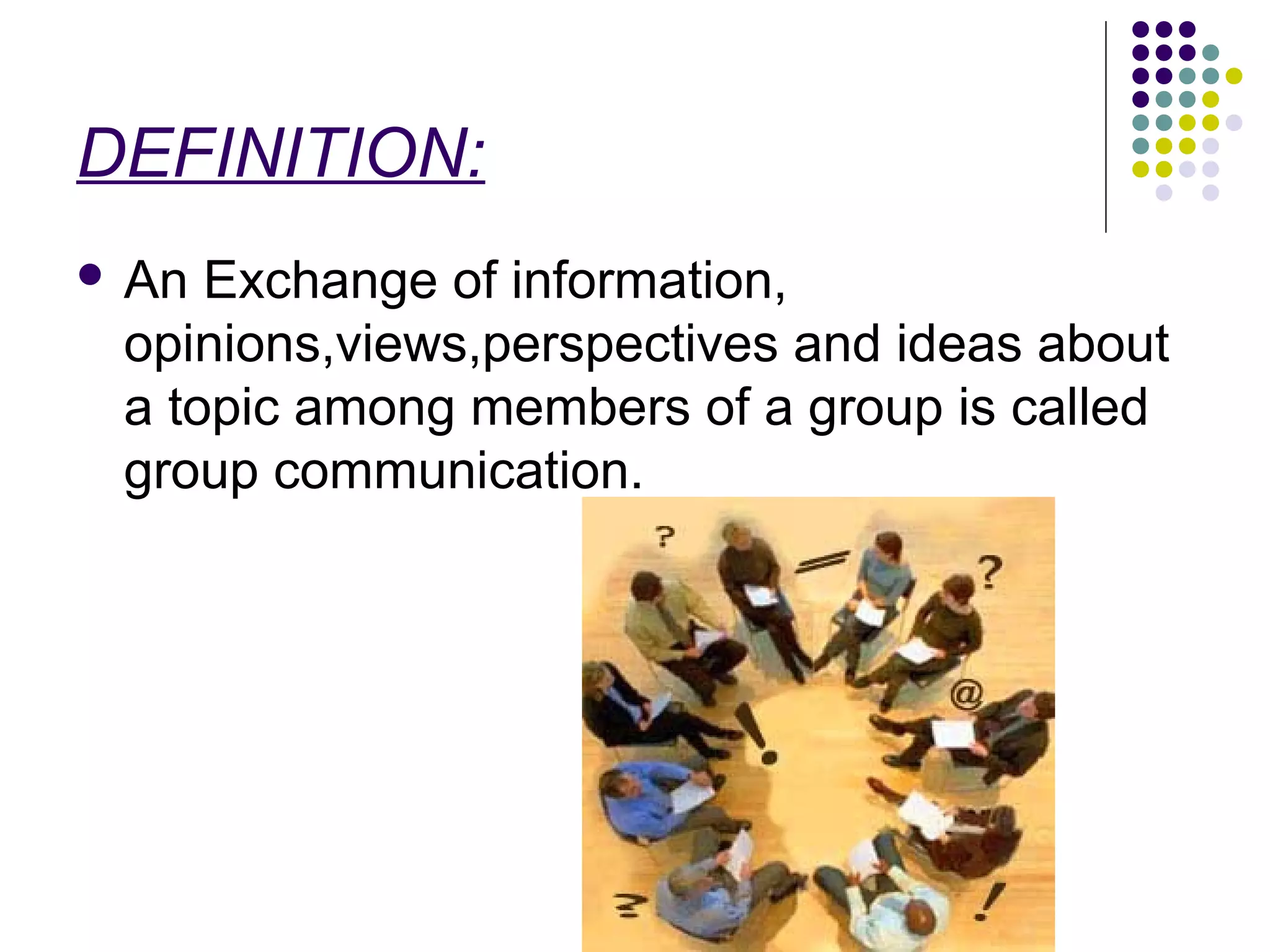 Group communication | PPT