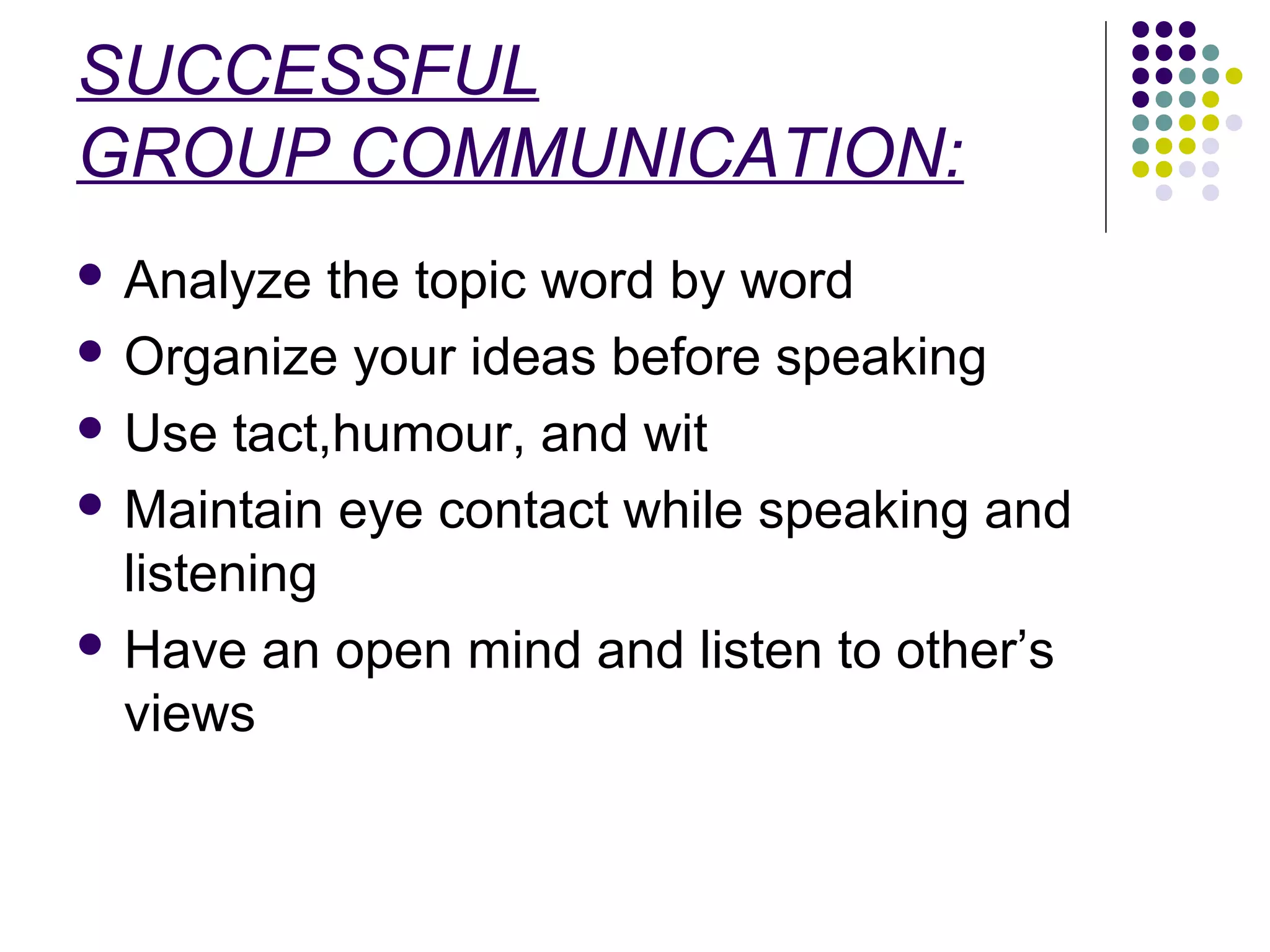 Group communication | PPT