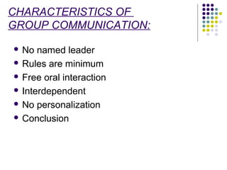 Group communication | PPT