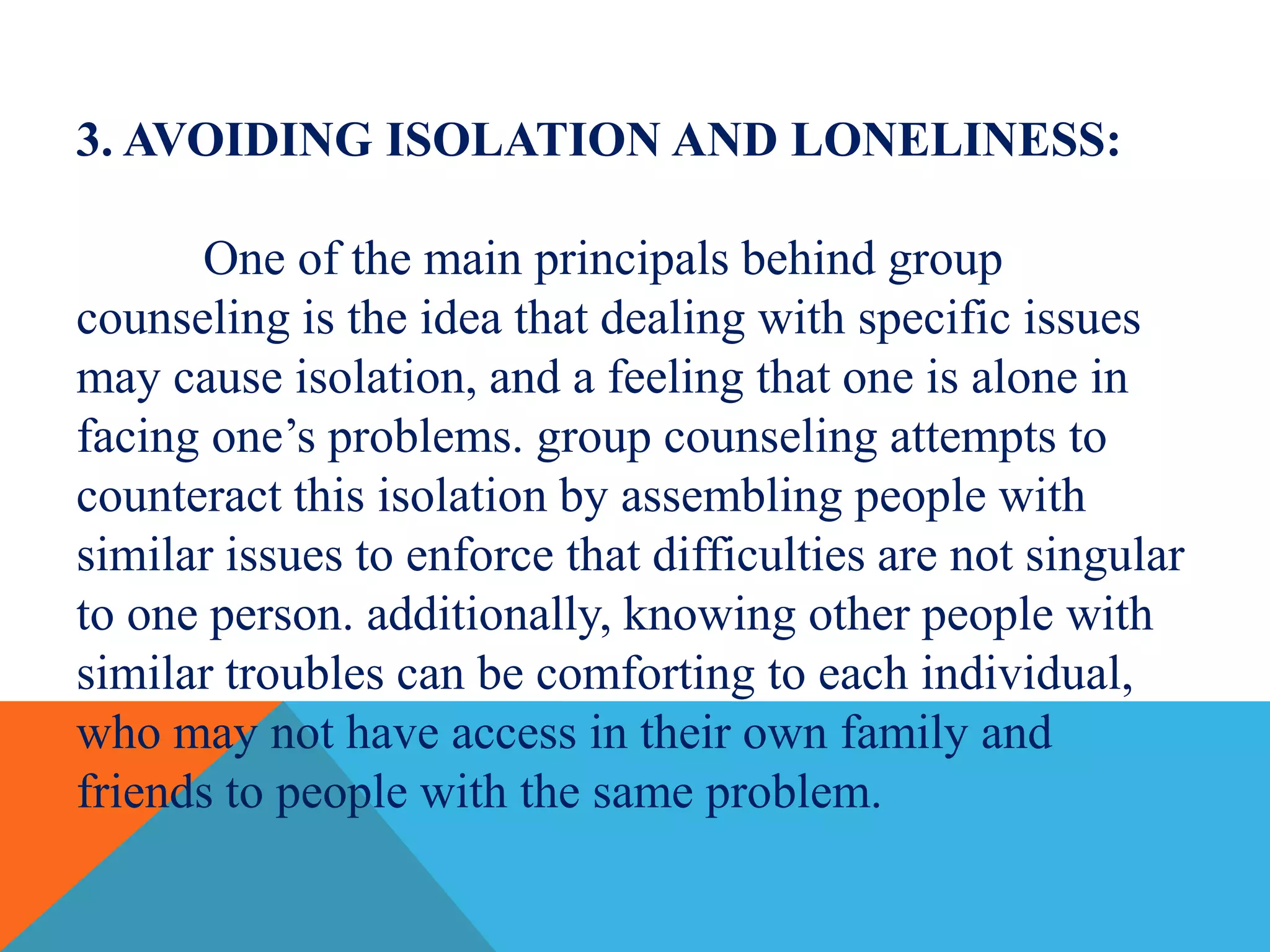Group counseling | PPTX