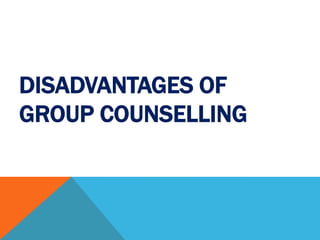 Group counseling | PPTX