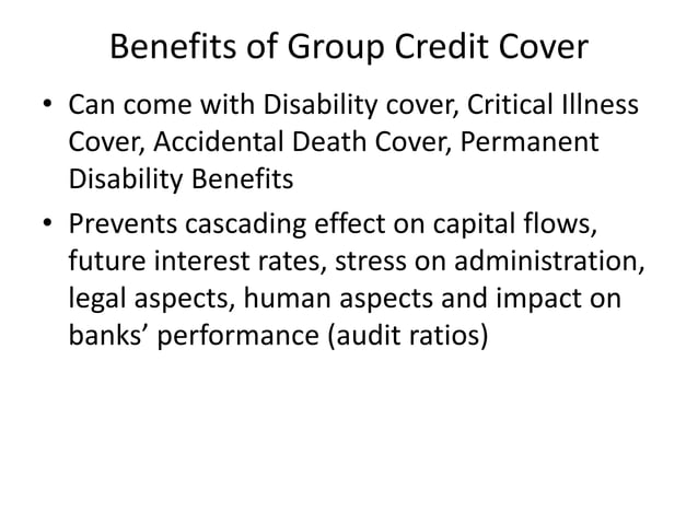 Group Credit Presentation for corporates pptx | PPT