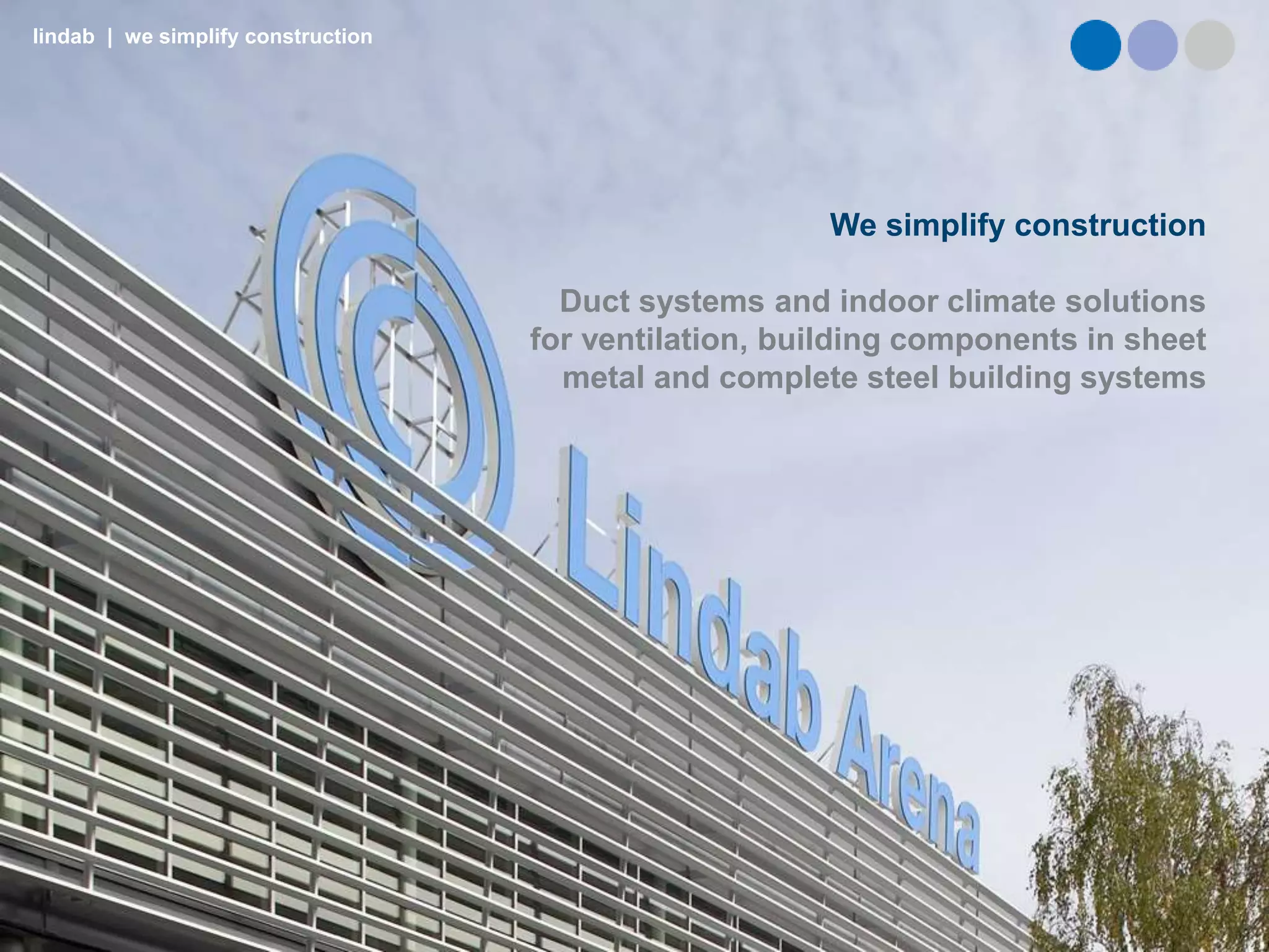Lindab Group presentation | PPTX