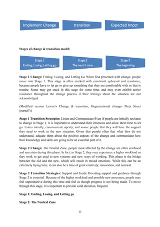Organizational change in transition period | PDF