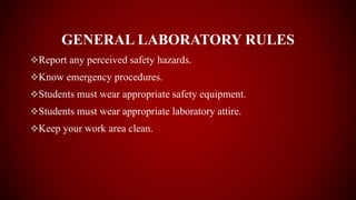 Introduction to the engineering laboratory and safety Procedure | PDF