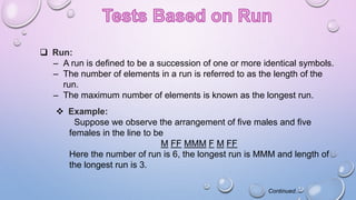 Basic Concepts of Non-Parametric Methods ( Statistics ) | PPTX